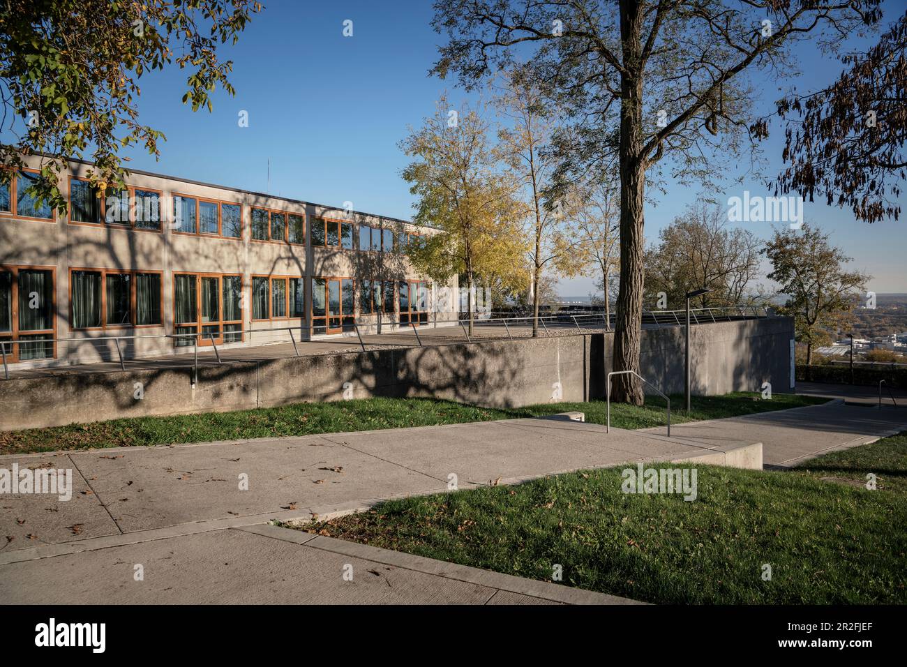 historical University of Design - HFG, Ulm, Baden-Württemberg, Germany ...