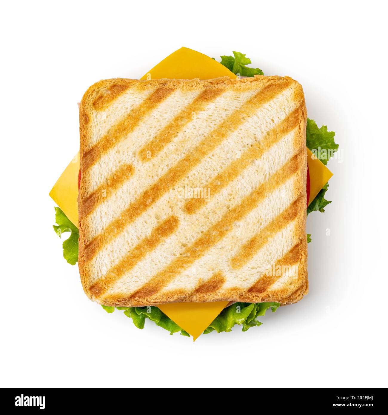 Sandwich isolated on white background Stock Photo - Alamy