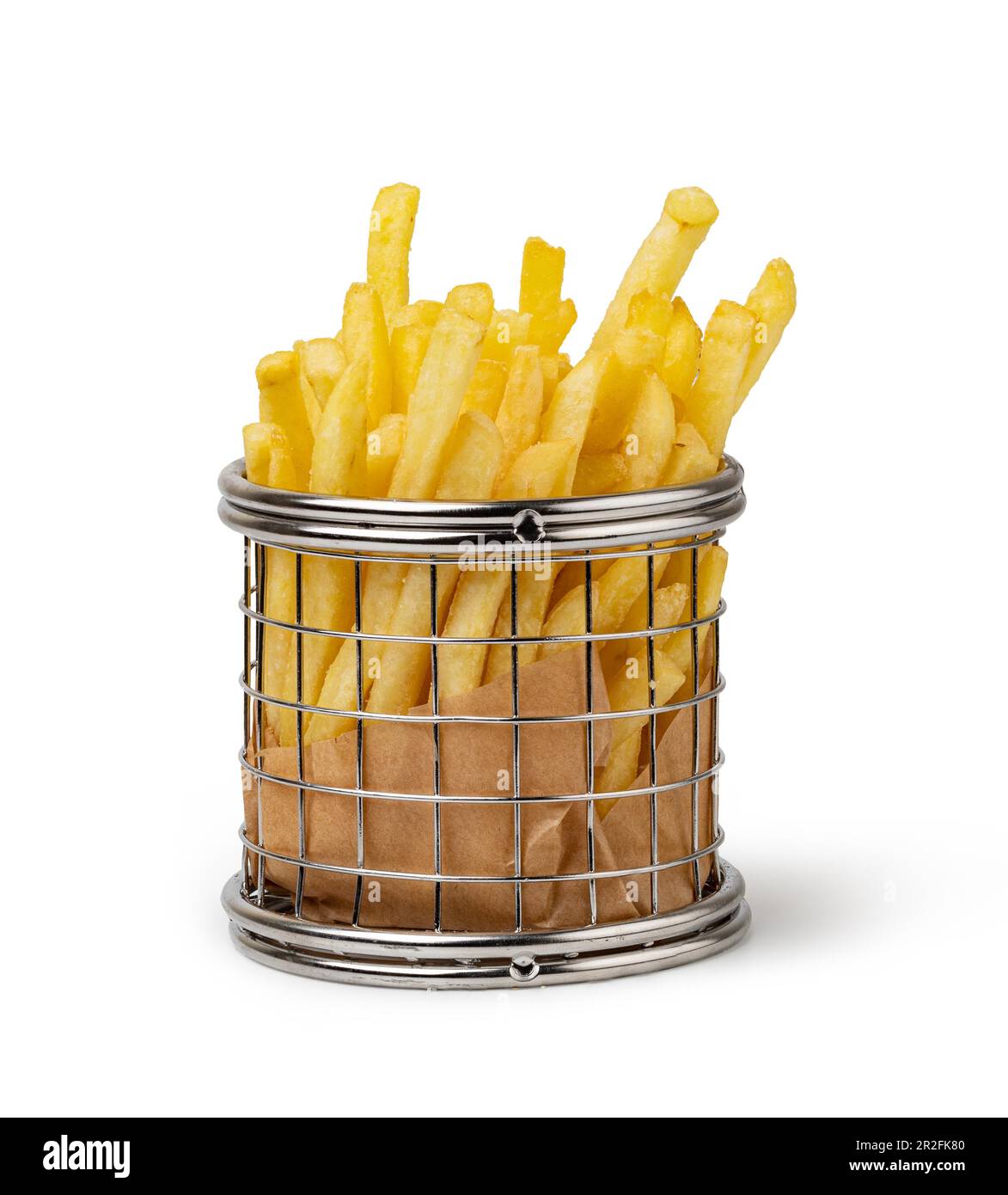 Preparation french fries Cut Out Stock Images & Pictures - Alamy