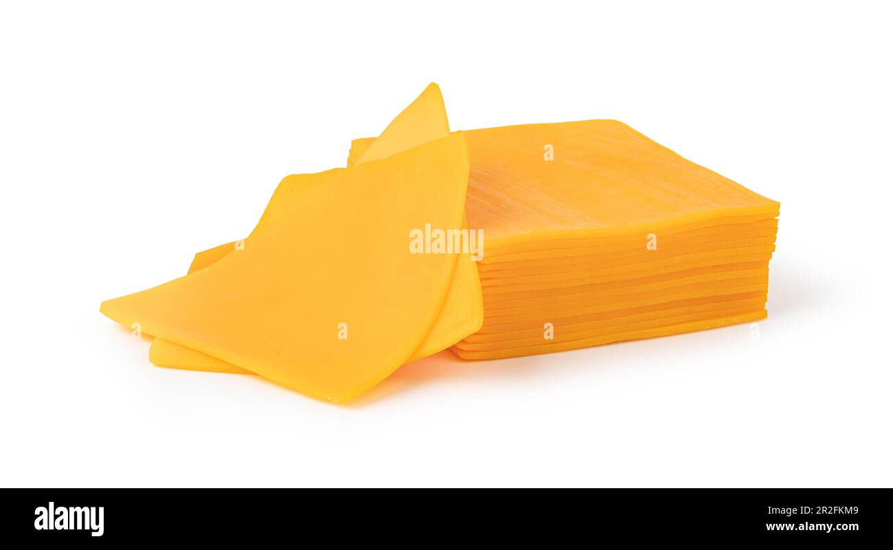 White cheddar cheese slice hi-res stock photography and images - Alamy