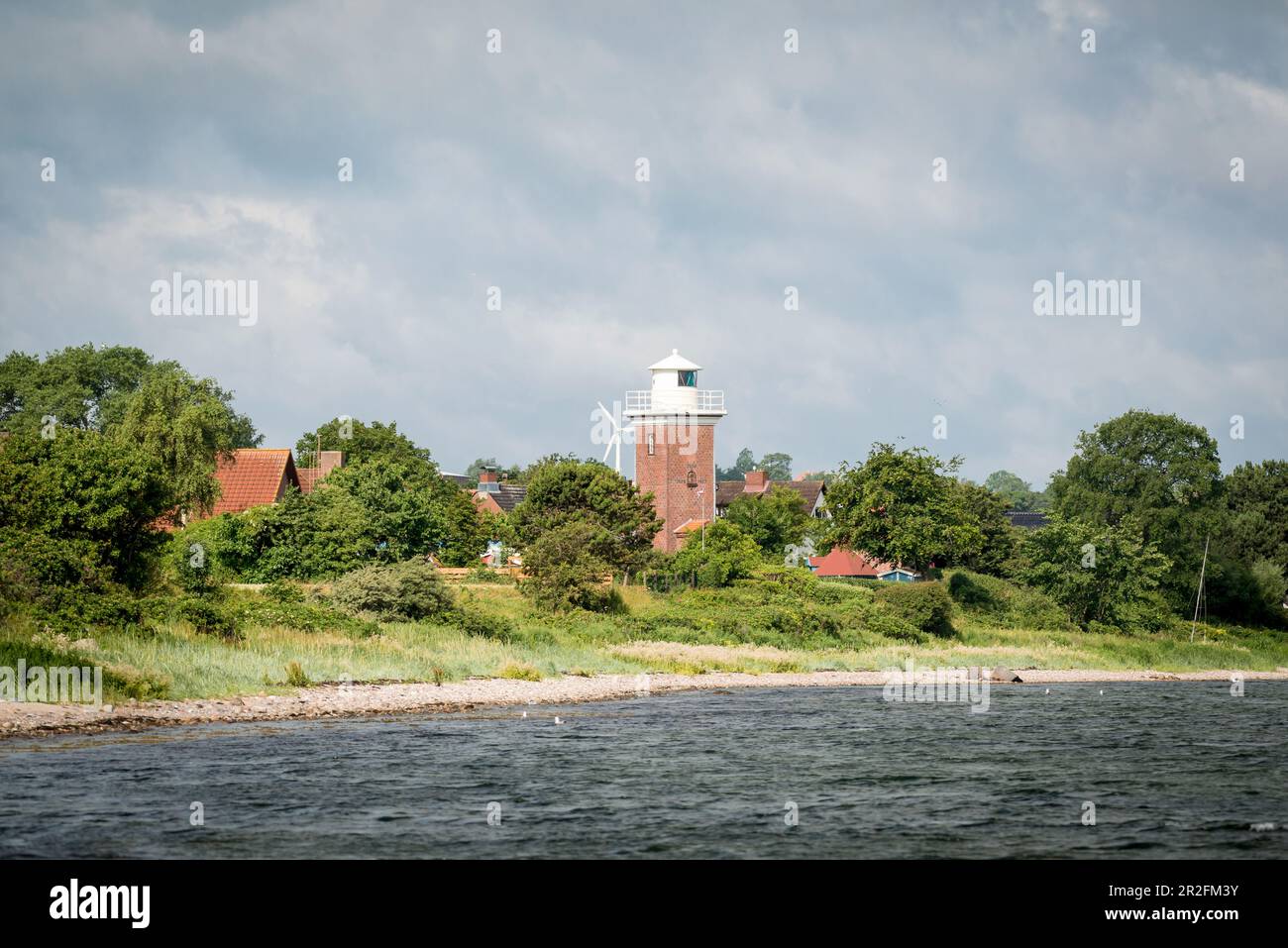 Lighthouse of Heiligenhafen in Ohrtmühle, Ostee, Ostholstein, Schleswig ...