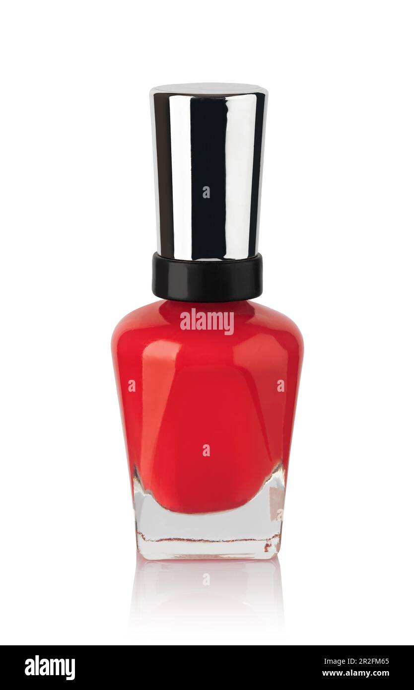 Woman white nail polish Cut Out Stock Images & Pictures - Alamy