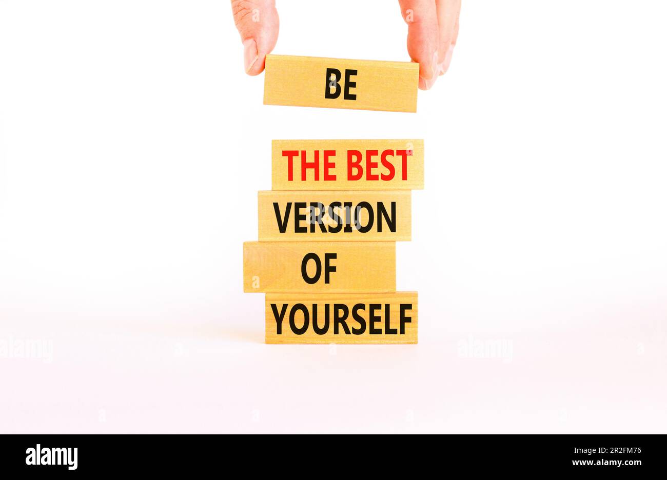 Motivational and inspirational symbol. Concept words Be the best ...
