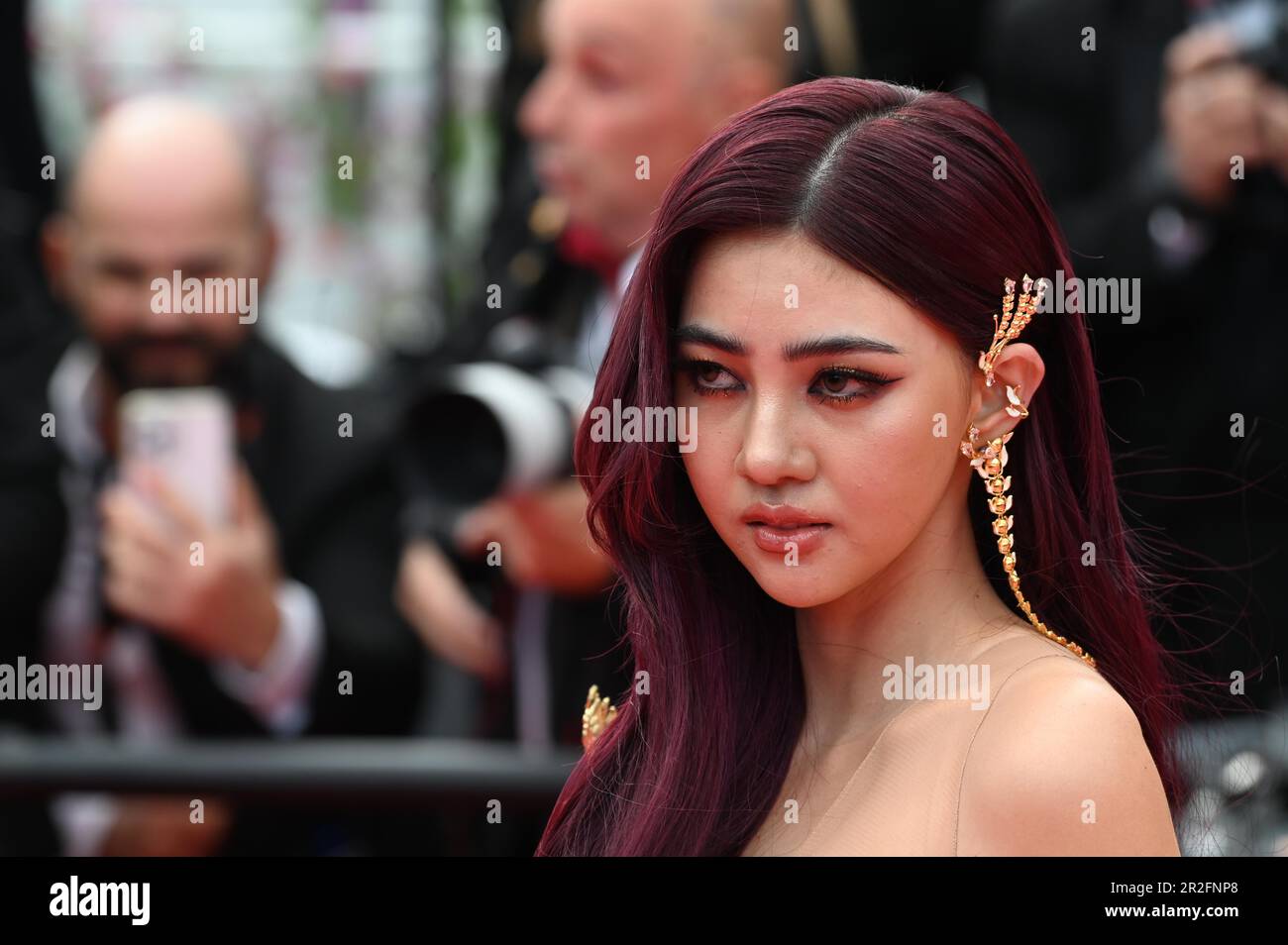 Cannes, France. 14th May, 2023. 76th Cannes Film Festival 2023, Red Carpet Film “ The Zone Of ...