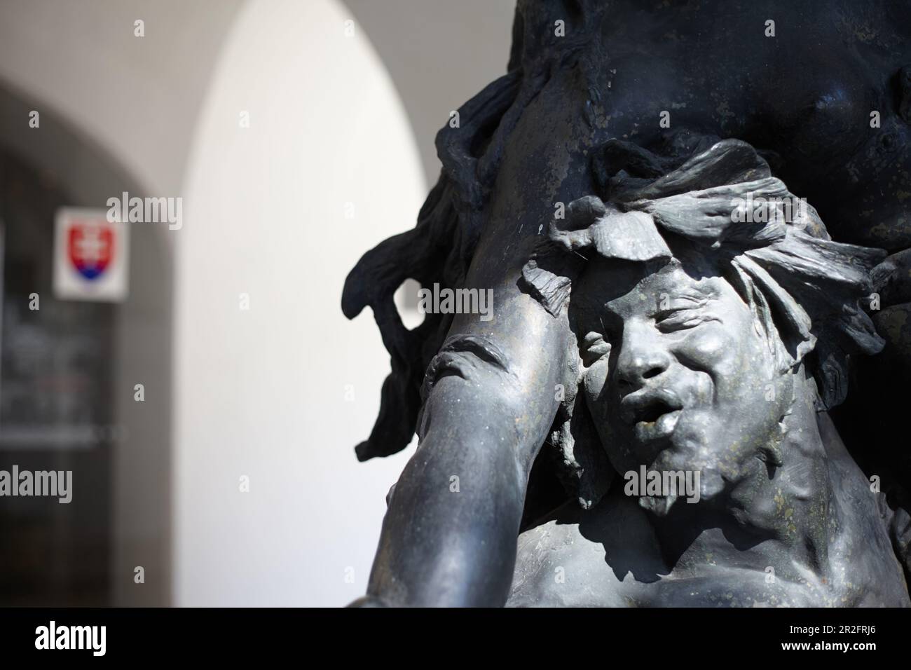 Male statue in bratislava hi-res stock photography and images - Alamy