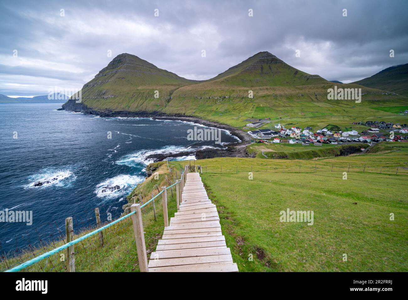 Staircase cliff on sea shore hi-res stock photography and images - Alamy