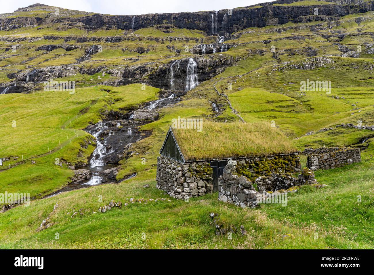 Historic grass-roofed houses in one of the most beautiful places in the ...