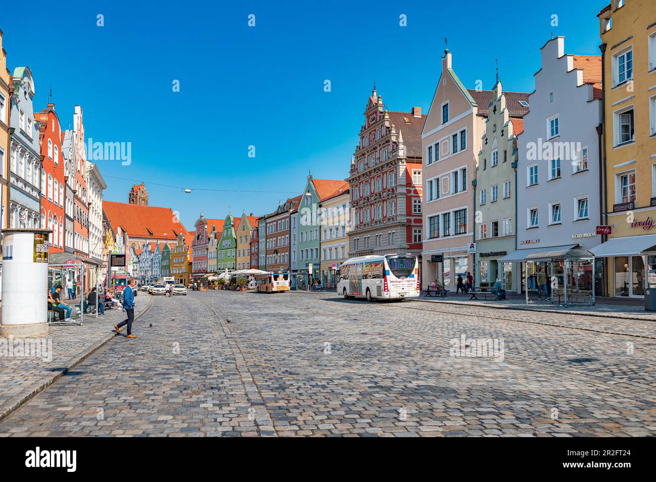 Old town of Landshut, Bavaria, Germany Stock Photo - Alamy