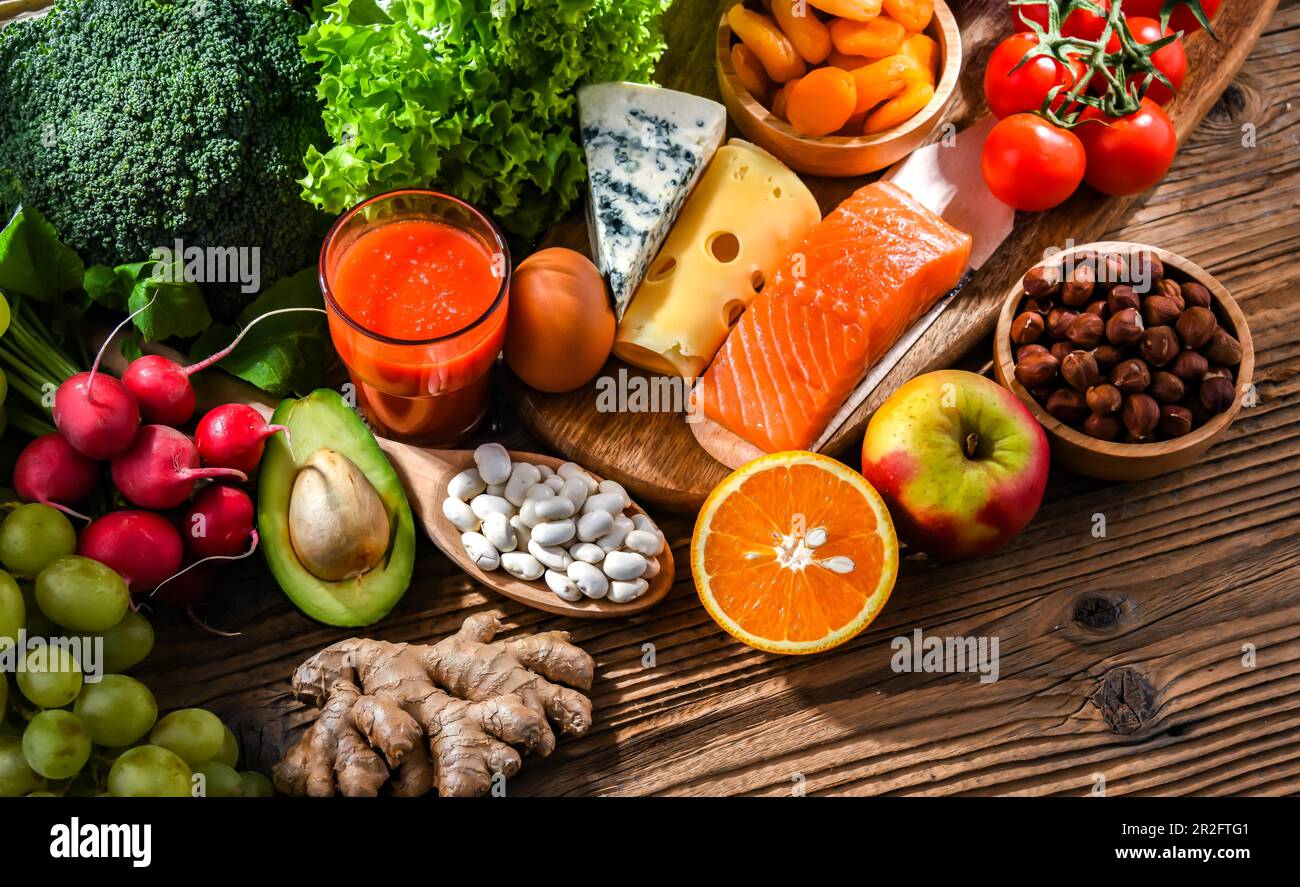 Food products representing the nutritarian diet which may improve ...