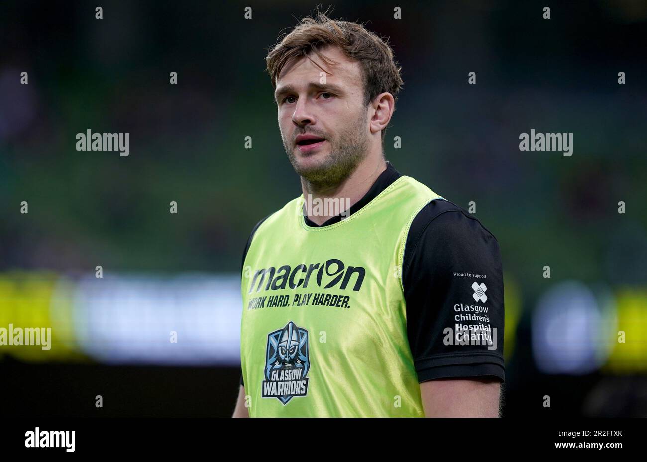 Glasgow Warriors' Richie Gray before the ECPR Challenge Cup final at ...