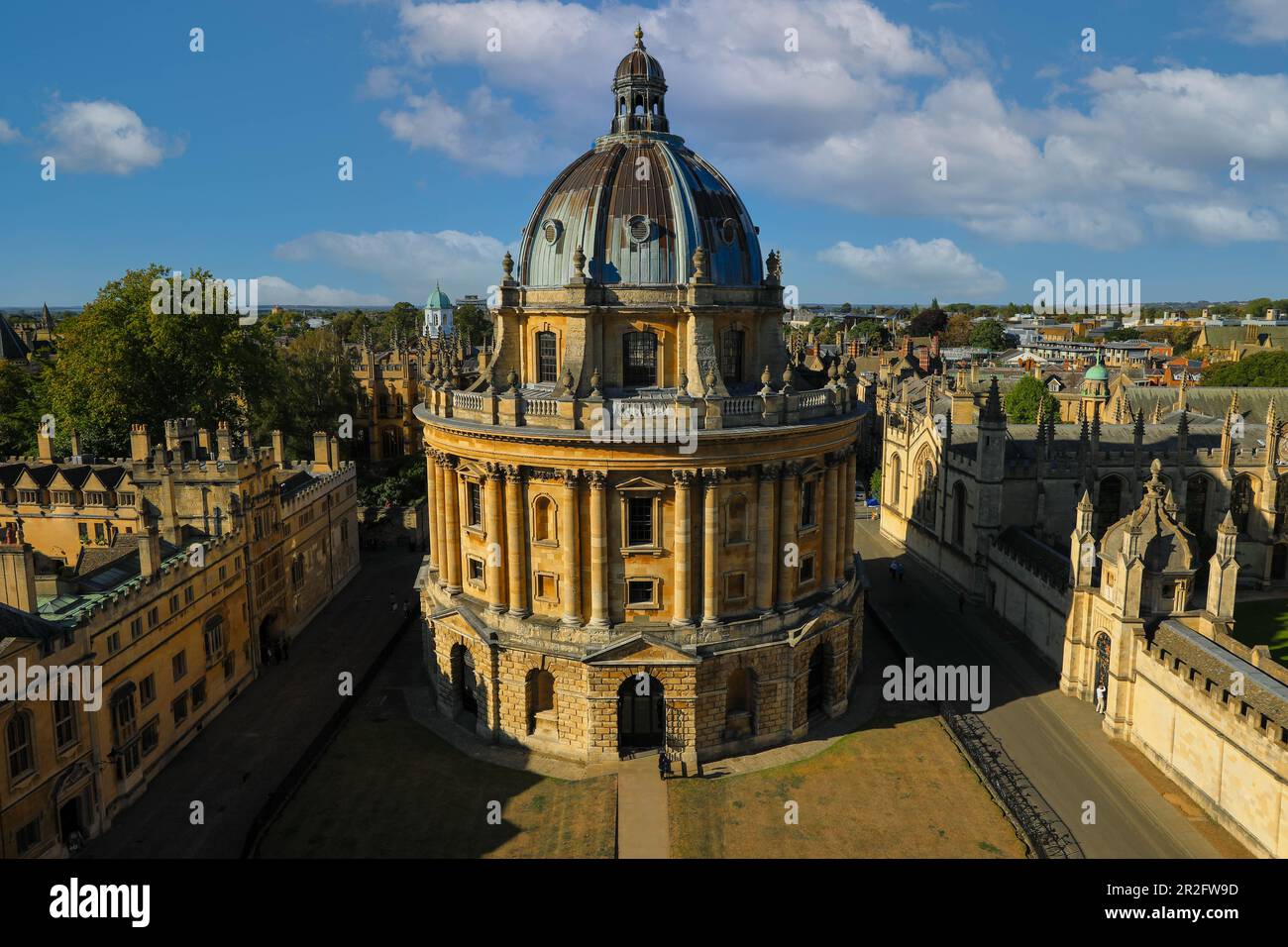 The Radcliffe Camera, an old historic building in Oxford, England Stock ...