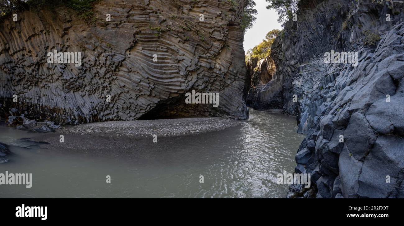 Gole dell alcantara hi-res stock photography and images - Alamy