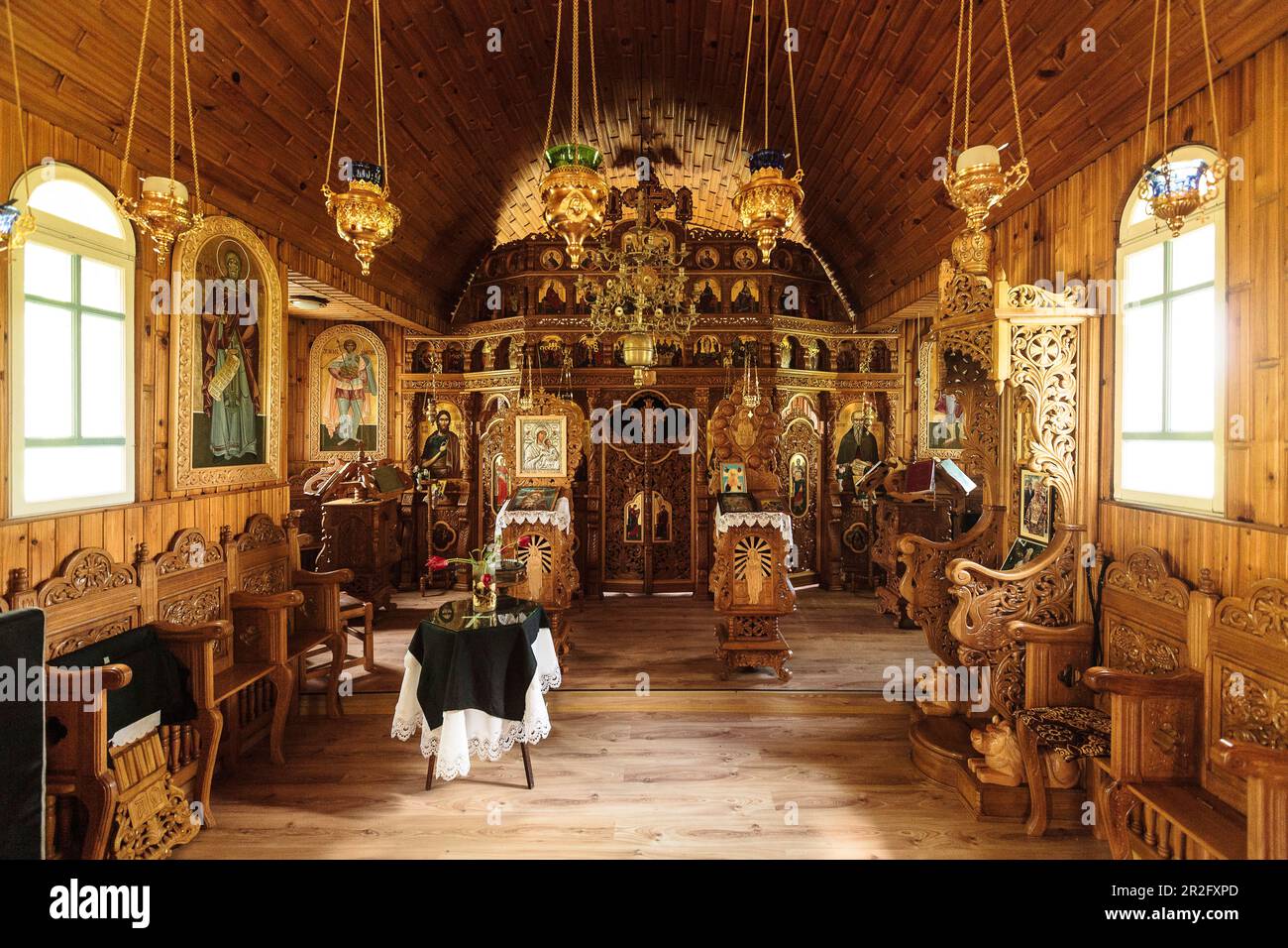 In the Schitul Sfântul Atanasie chapel, in the only monastery in the ...