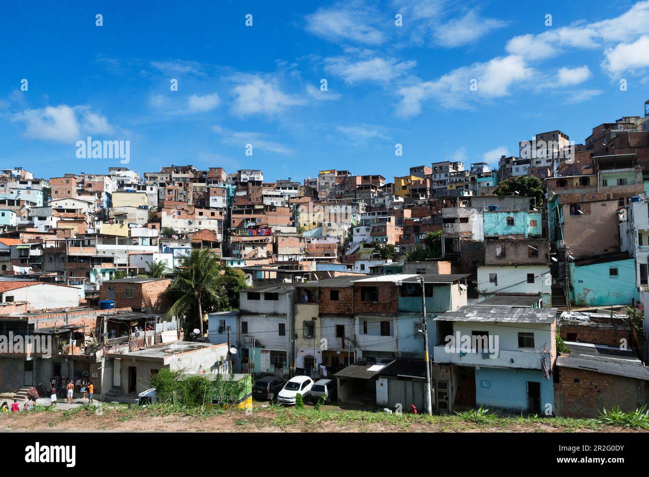 Favelas, Salvador da Bahia, Brazil, South America Stock Photo - Alamy