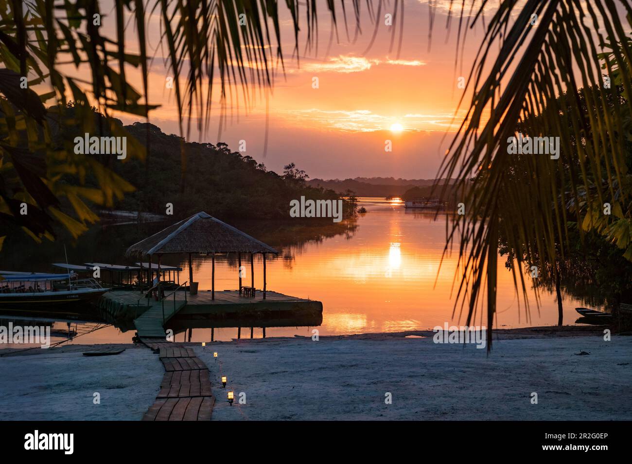 Brazil manaus river beach hi-res stock photography and images - Alamy
