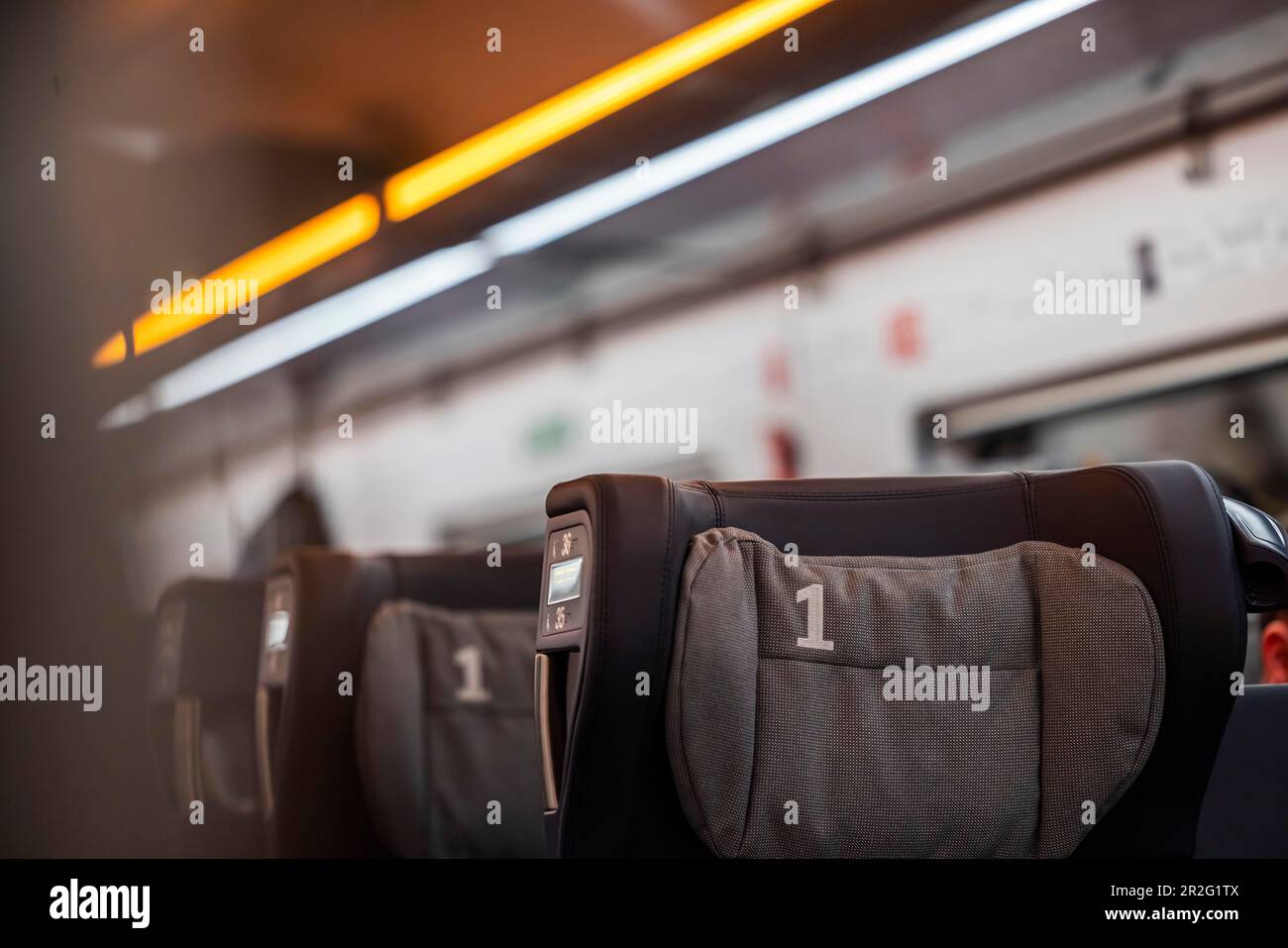 Ice4 train interior hi-res stock photography and images - Alamy