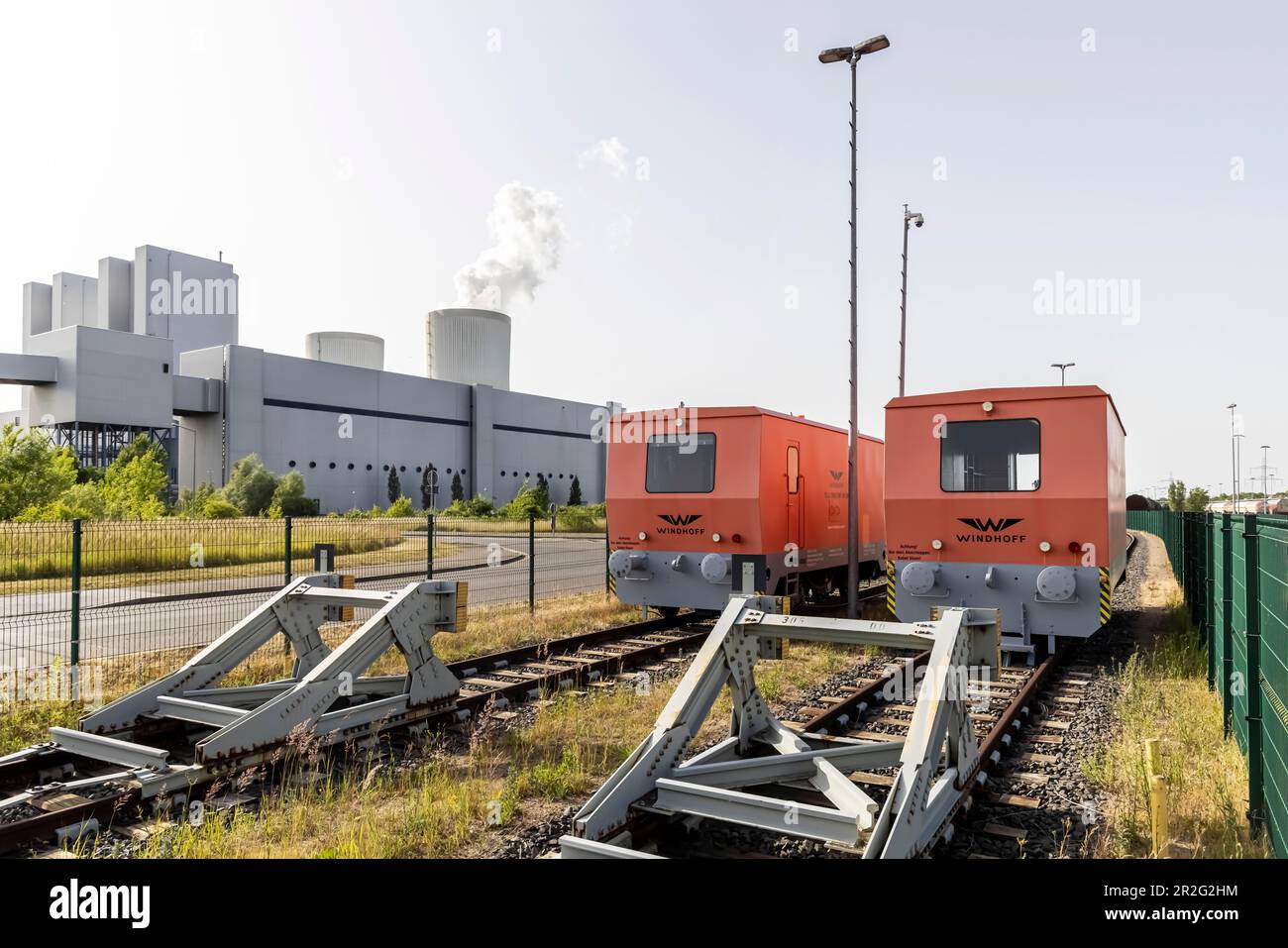 Tele Trac, locomotive, driverless shunting, Lippendorf lignite-fired ...