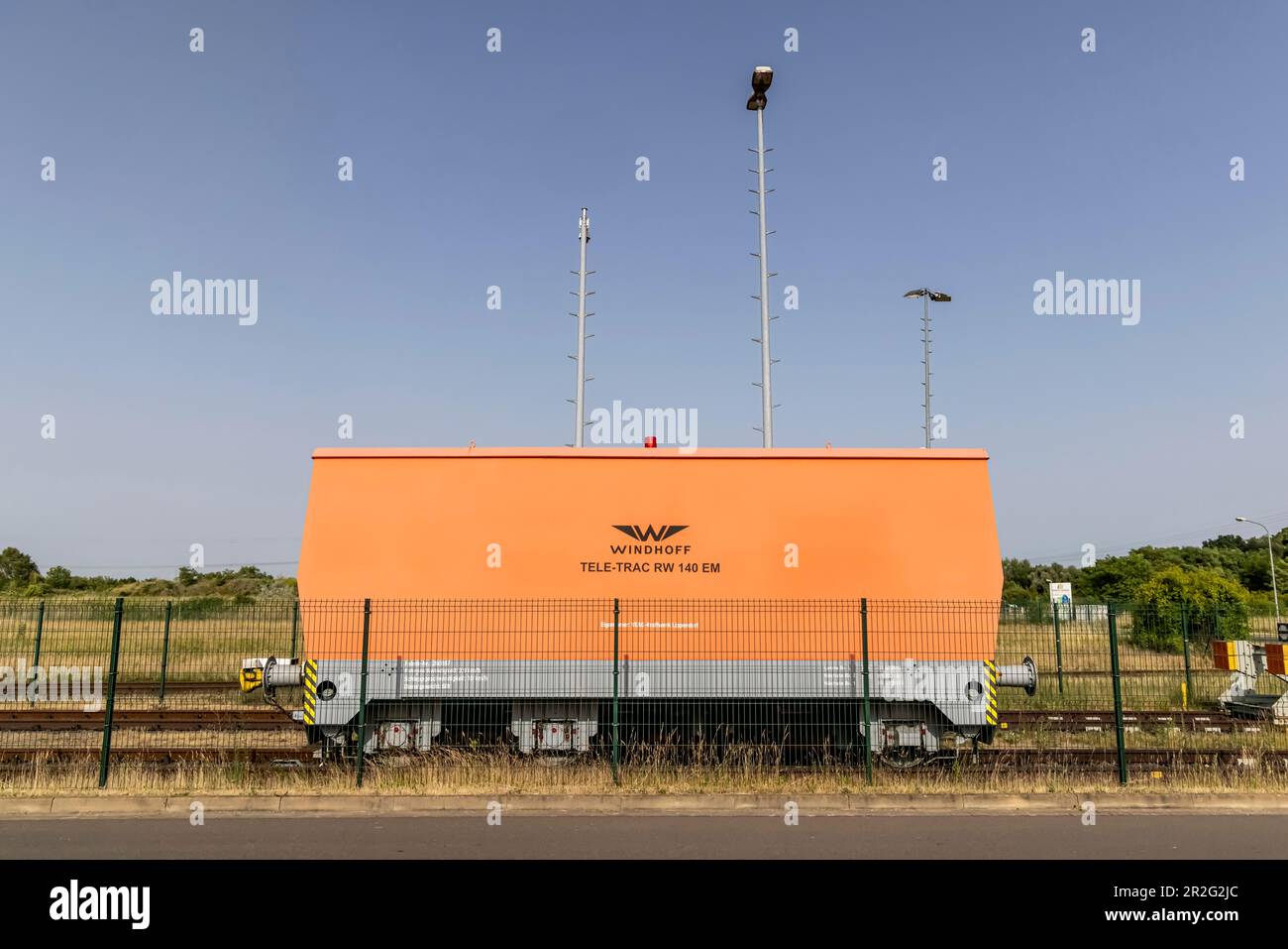 Tele Trac, locomotive, driverless shunting, Lippendorf lignite-fired ...