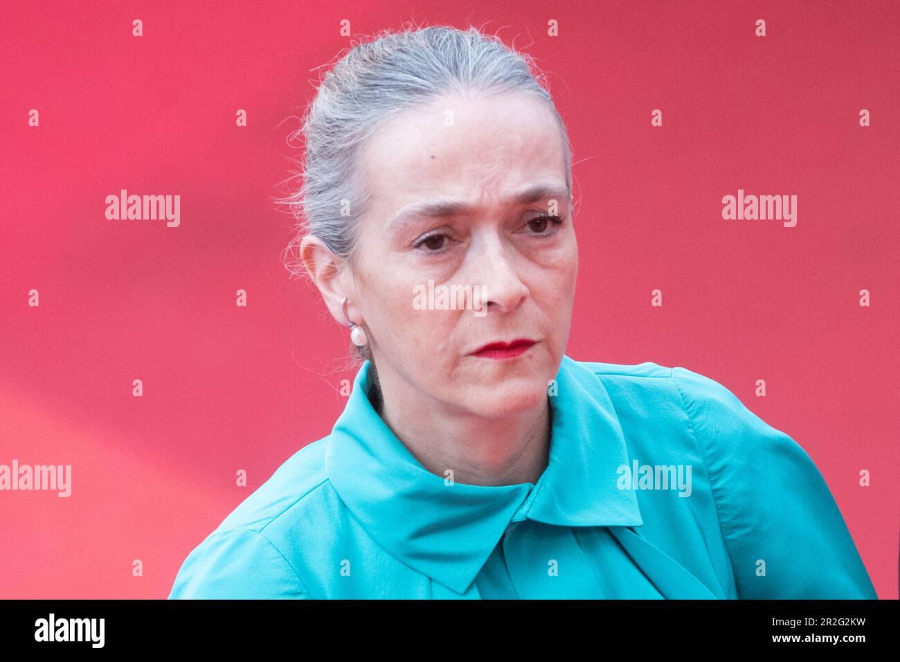Cannes, France. 19th May, 2023. Delphine Ernotte attending The Zone Of ...