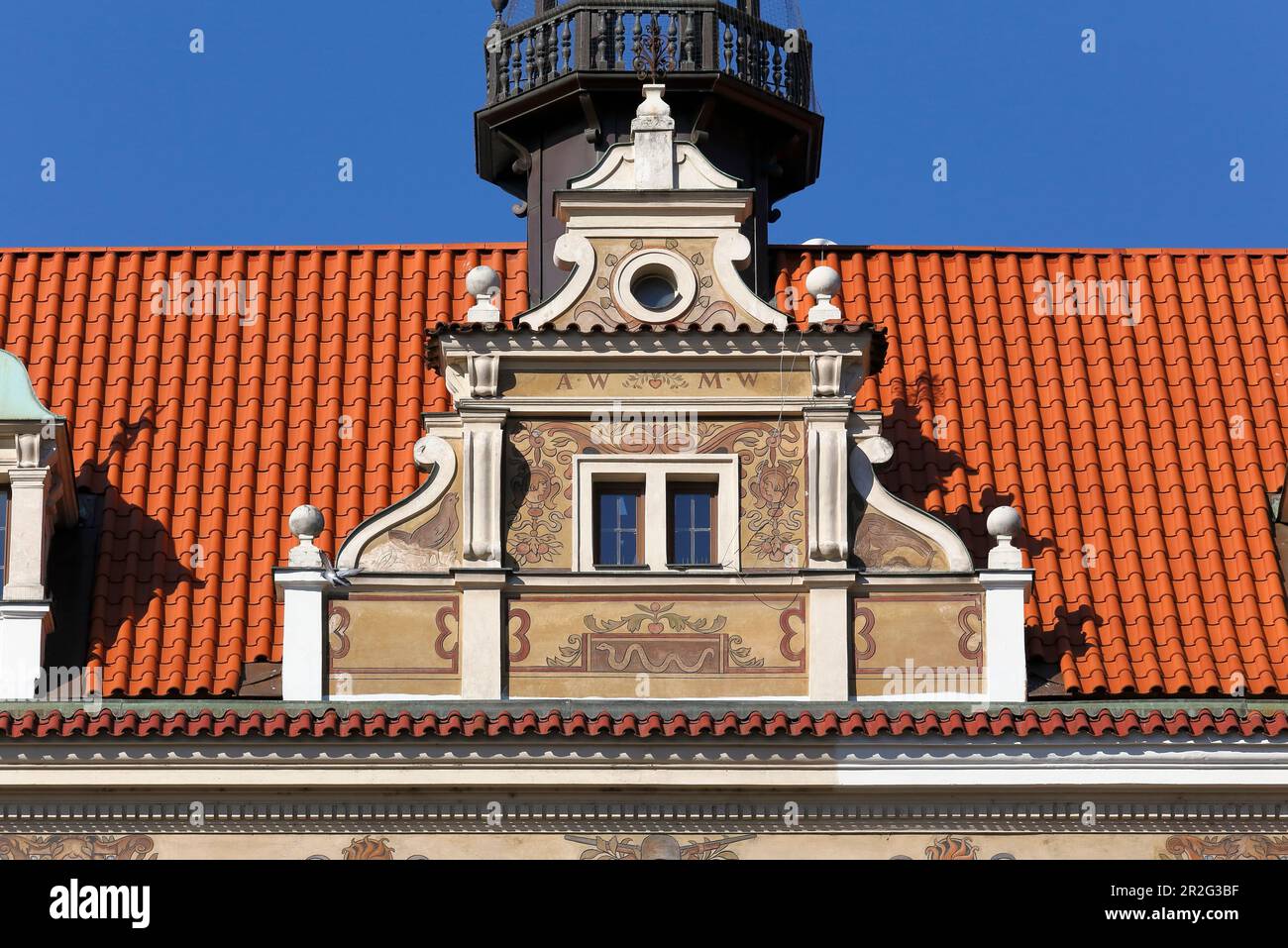 Closeup shot historical prague hi-res stock photography and images - Alamy