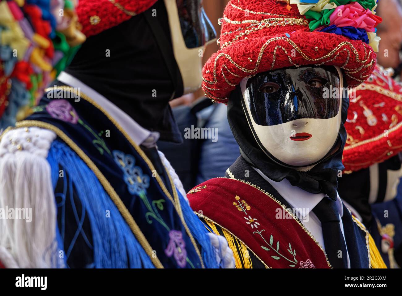 During Carnival, Bagolino is possessed by the bright colors of the ...