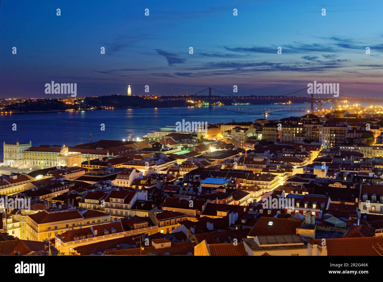 The Castelo de Sao Jorge offers magnificent views of Lisbon and the ...