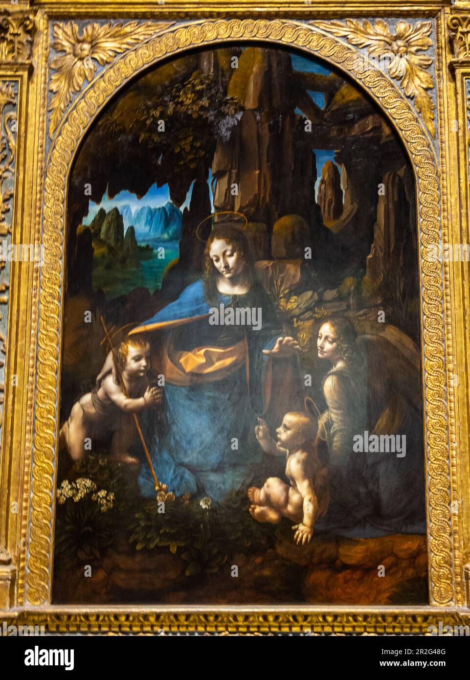 Leonardo Da Vinci's The Virgin of the Rocks On Display At The National ...