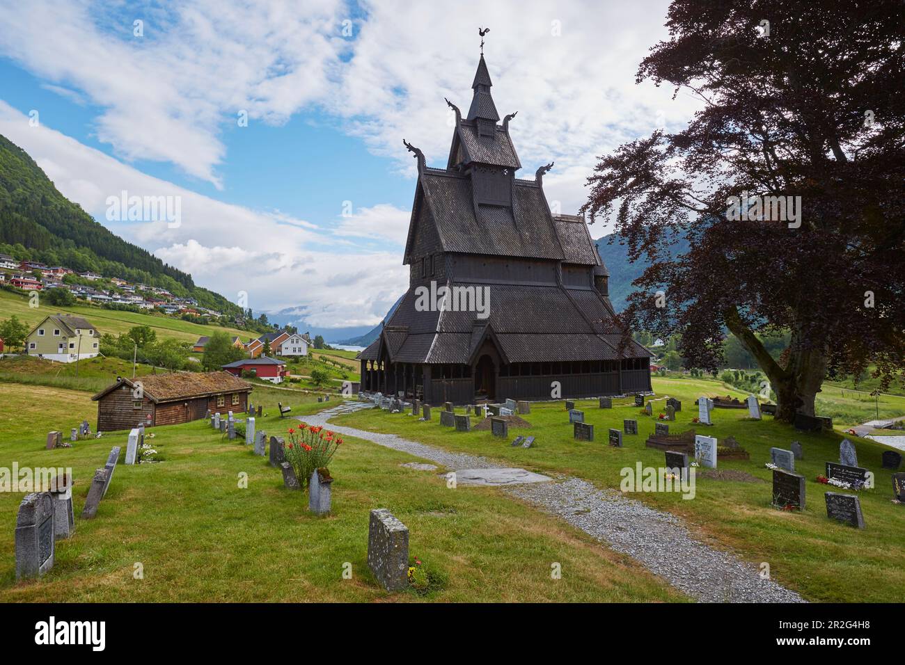 Hopperstad Stave Church, Vik Municipality, Sogn og Fjordane, Norway ...