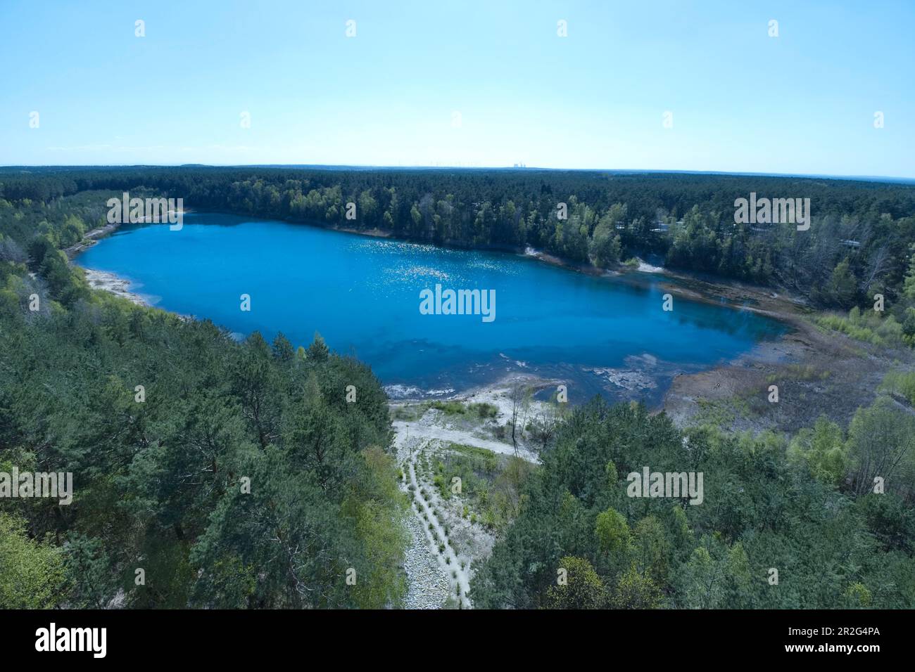 Lake Felix, Feliksowy Jazor in Sorbian, is a lake in the settlement ...
