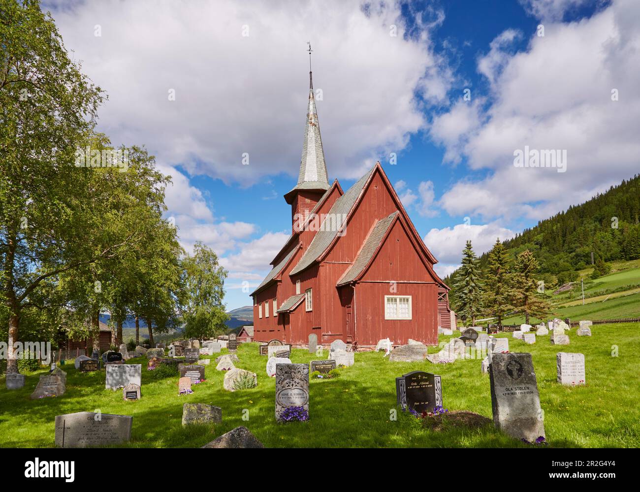 Hegge stave church hi-res stock photography and images - Alamy