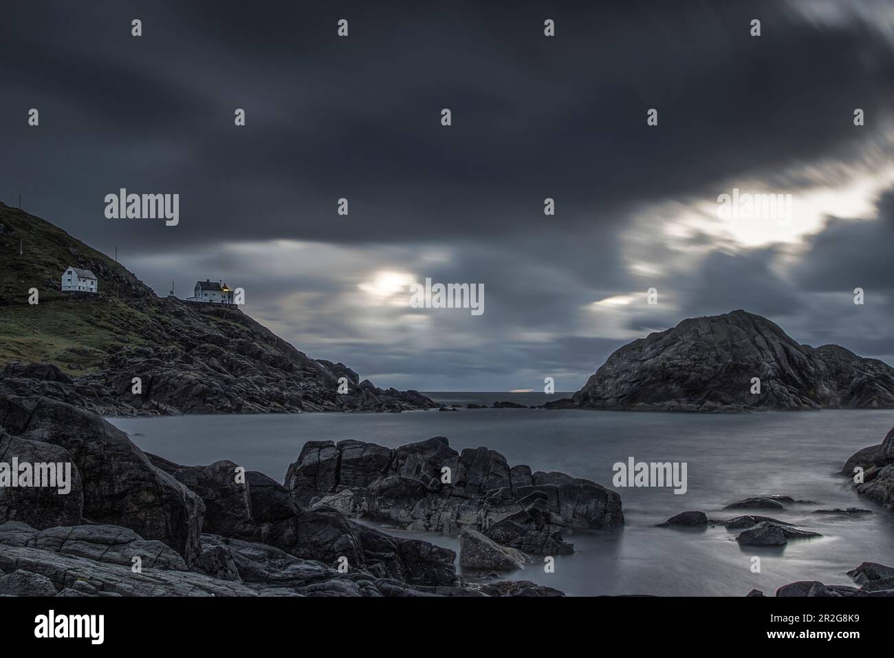 Krakenes lighthouse hi-res stock photography and images - Alamy