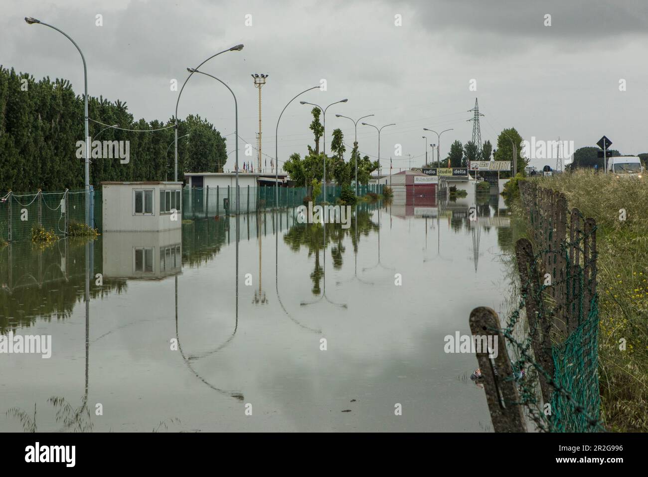 Emilia-Romagna region, Italy. May 19th 2023. Heavy rains caused ...