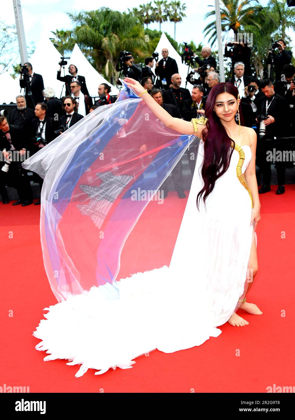 Cannes, France. 19th May, 2023. 76th Cannes Film Festival 2023, evening ...
