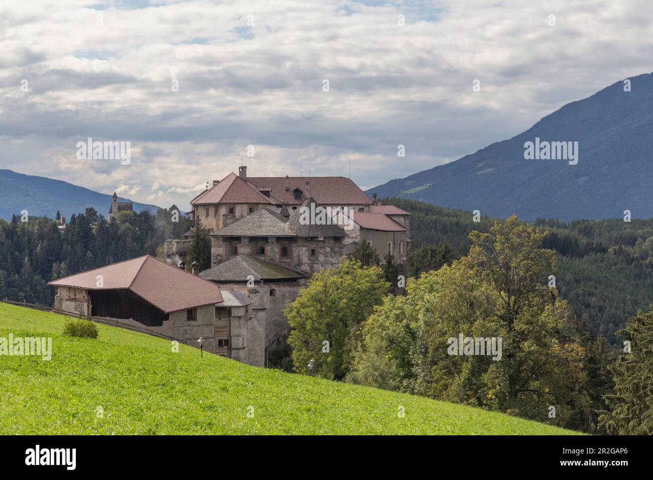 Medieval castle, Rodengo Castle, South Tyrol, Italy Stock Photo - Alamy
