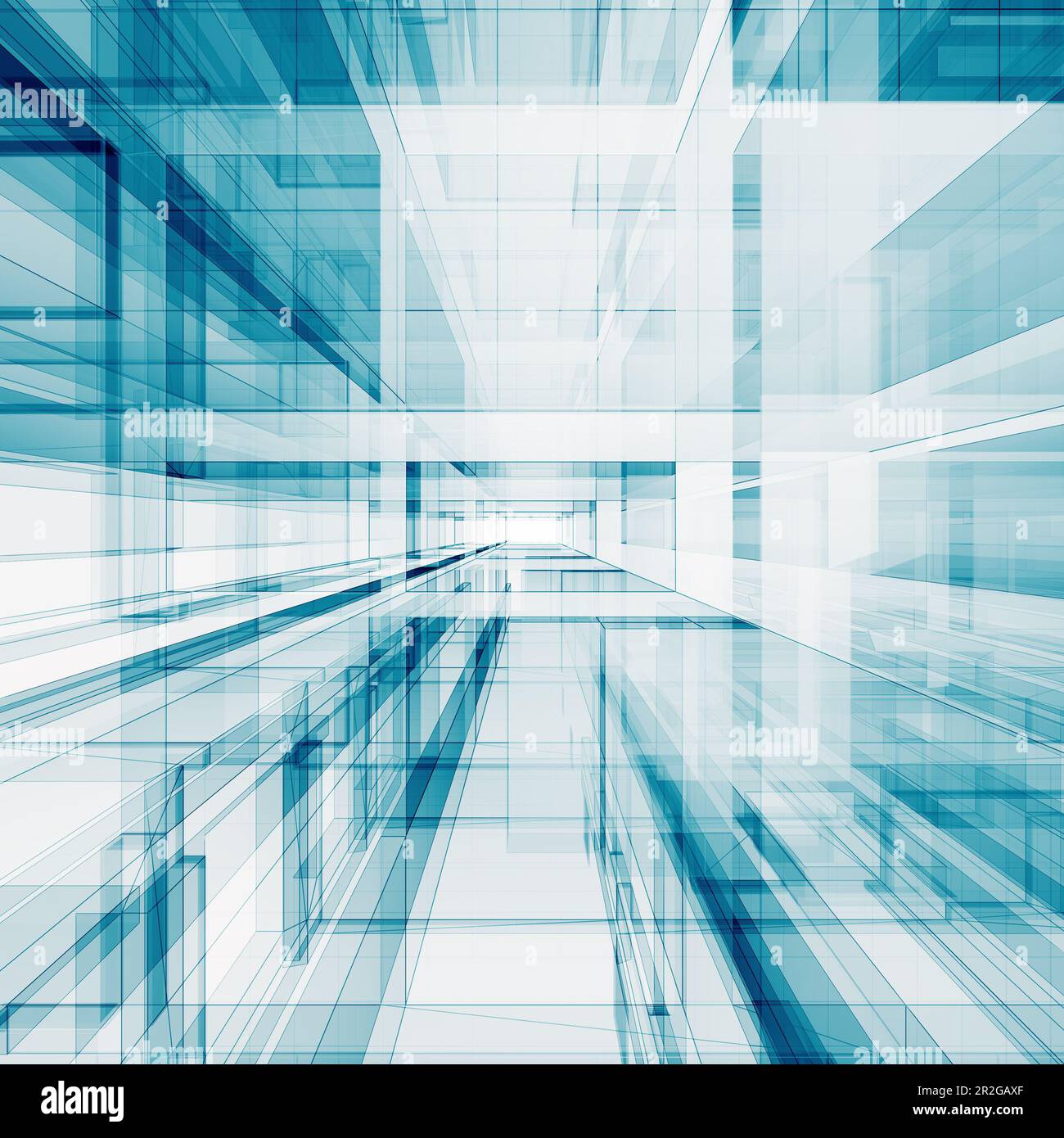 Abstract architecture. Concept view background 3D rendering Stock Photo ...