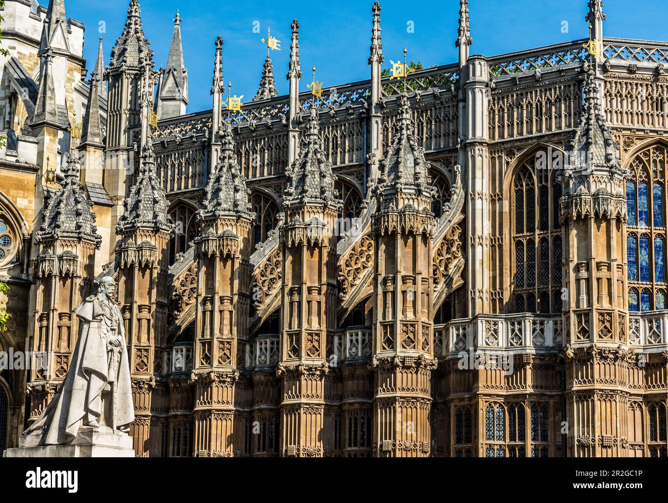 Westminster Abbey East Façade Exterior in London Stock Photo - Alamy