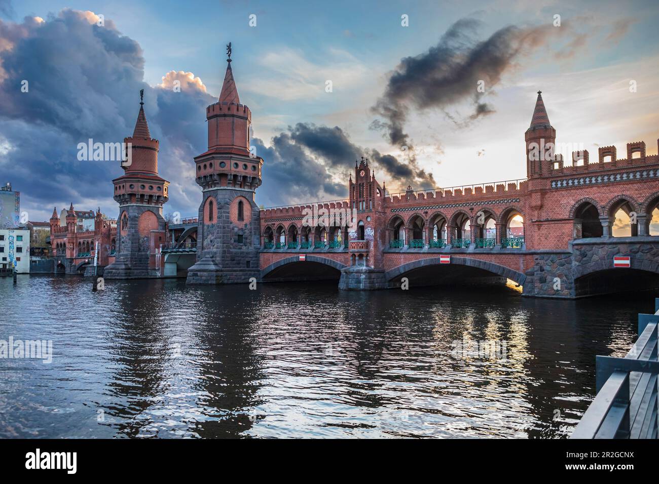 Oberbaum Bridge in Berlin, Germany Stock Photo - Alamy