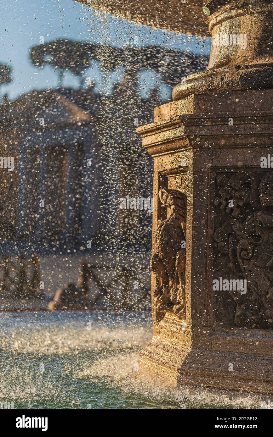 Fontana del Bernini, Fountain of the Four Rivers at St. Peter's ...