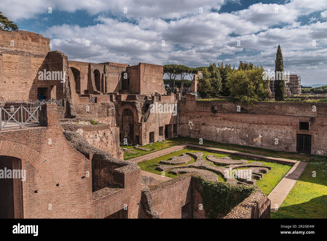 Palace of domitian hi-res stock photography and images - Alamy