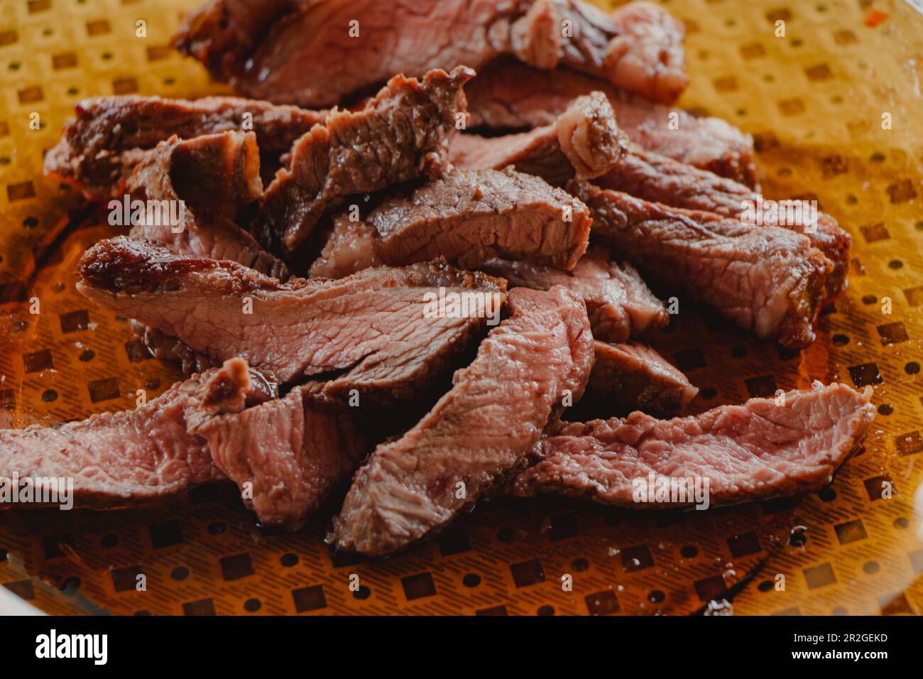 Barbecue pieces roasted meat hi-res stock photography and images - Alamy