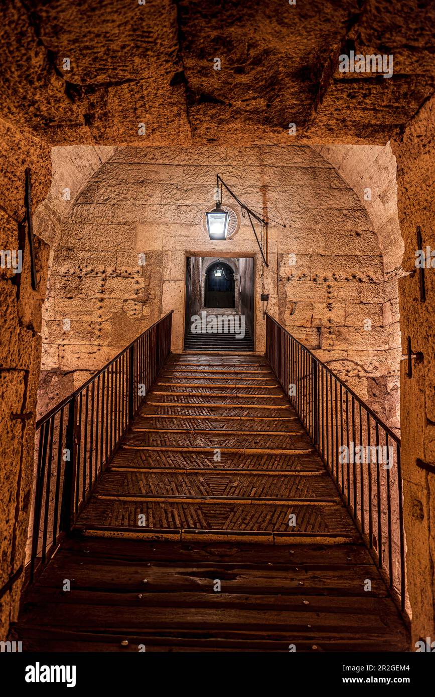 Castel sant'angelo interior hi-res stock photography and images - Alamy
