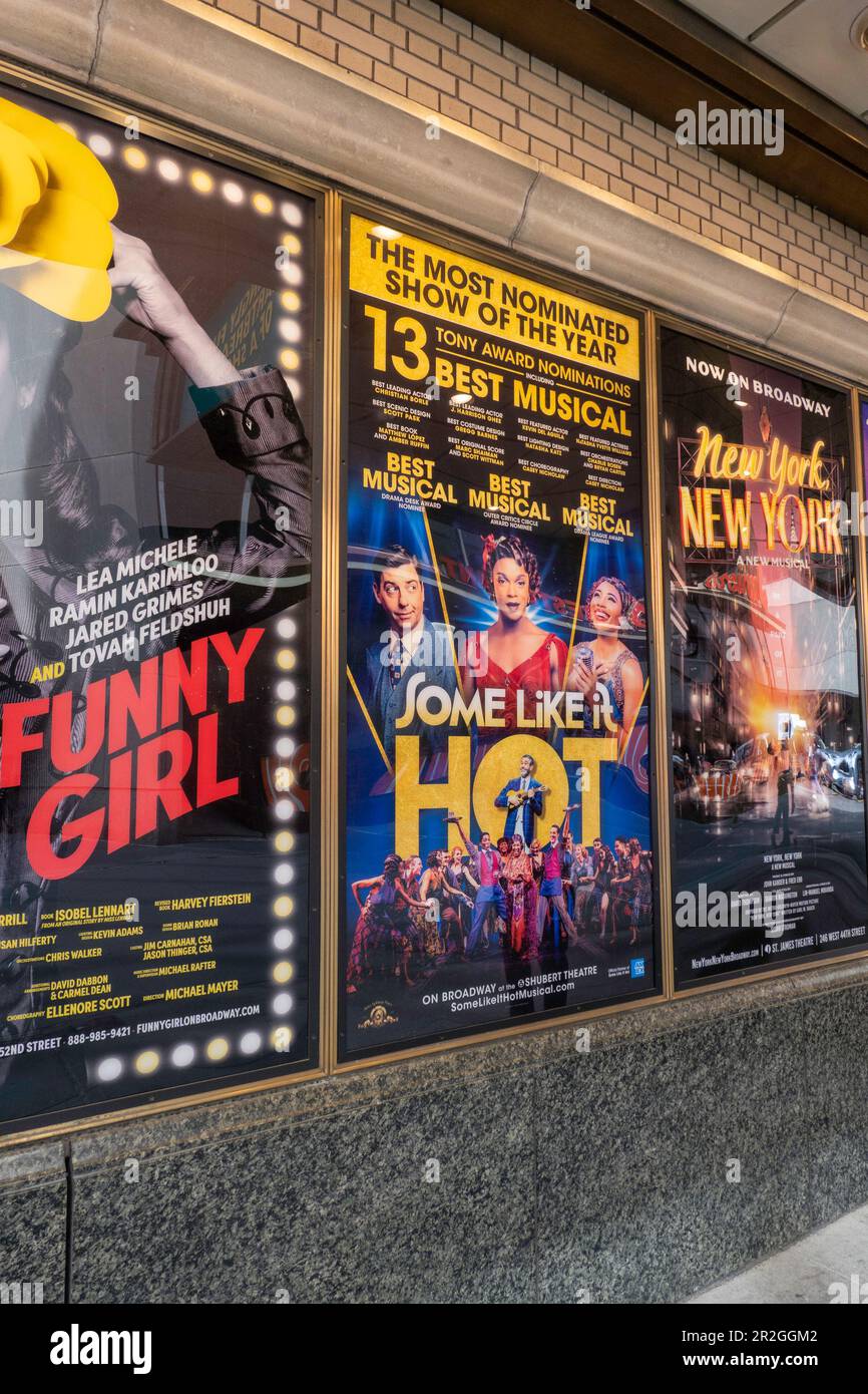 Broadway musical posters hi-res stock photography and images - Alamy