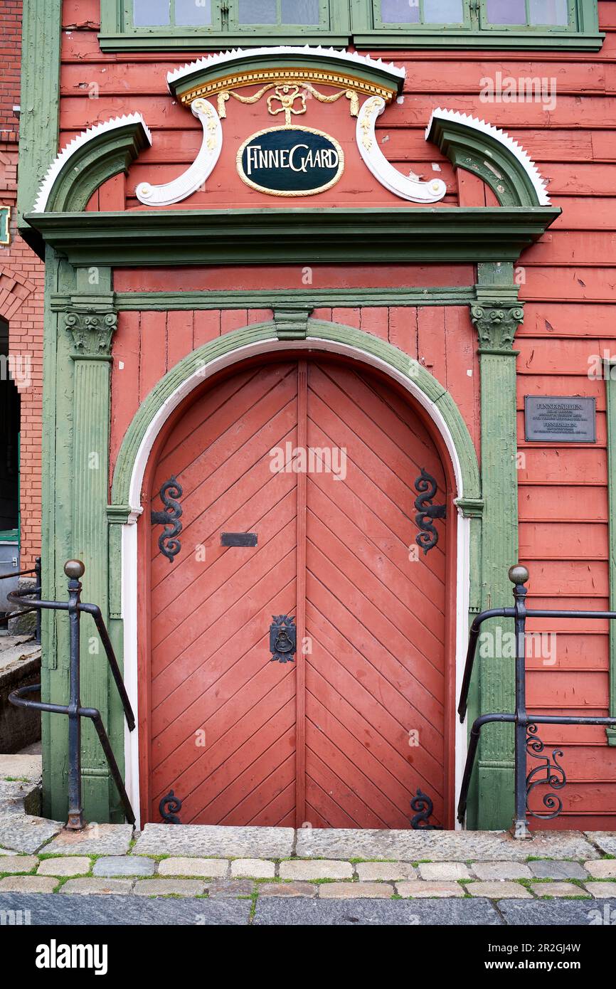 Finnegården is the oldest and best preserved house at Bryggen ...