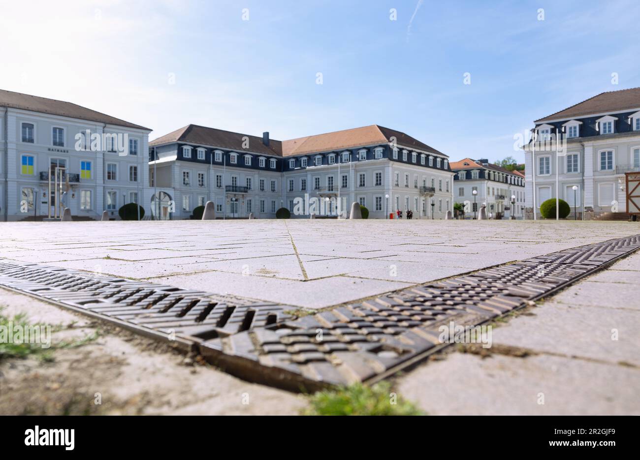 Baroque building complex in Herzogvorstadt in Zweibrücken, Rhineland ...