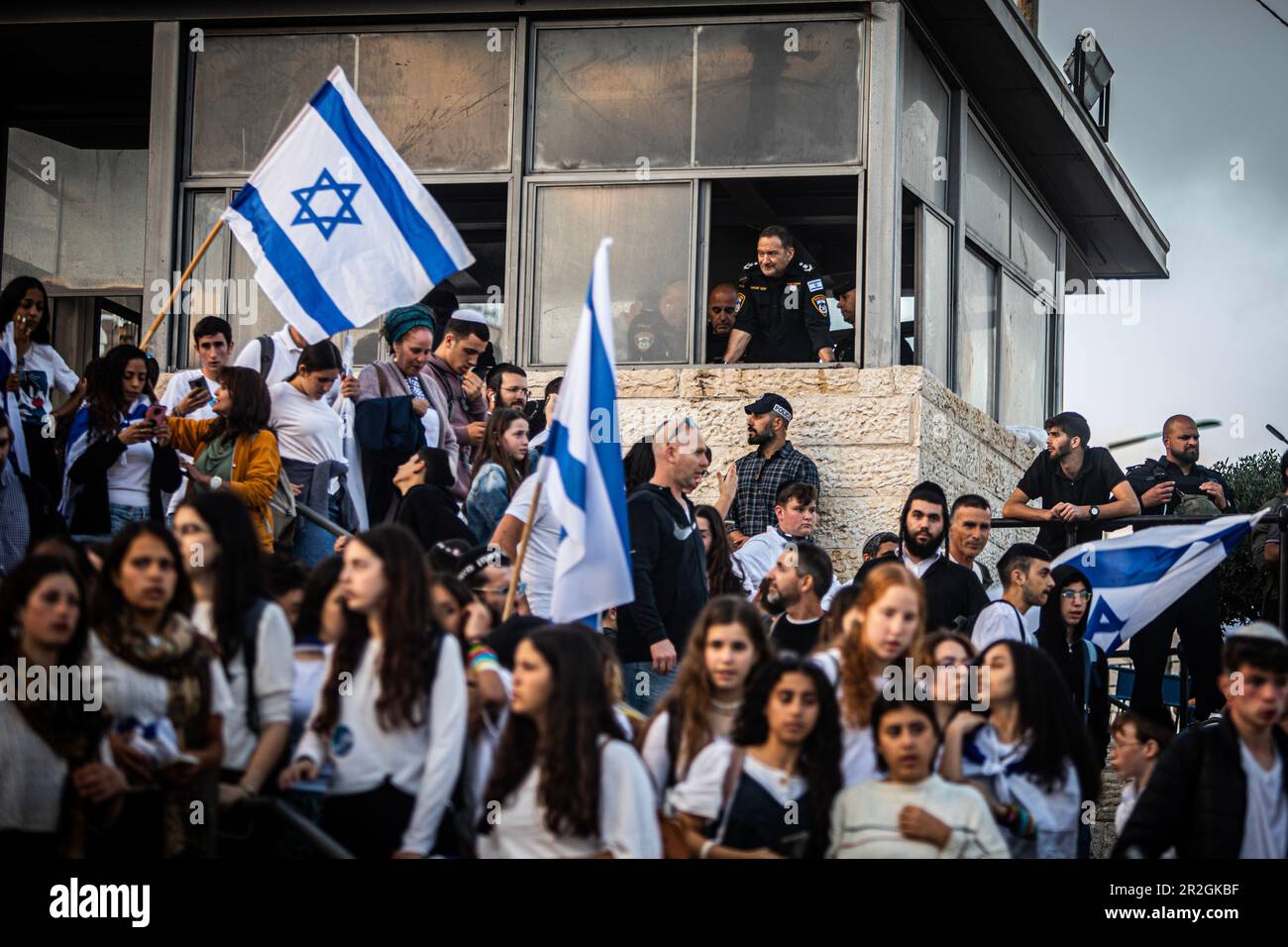Jerusalem, Israel. 18th May, 2023. Israeli chief of police Yakov ...