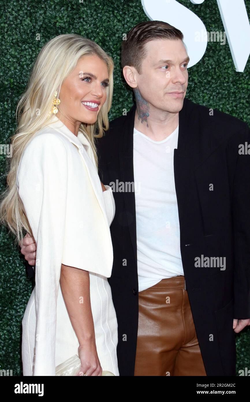 New York, NY, USA. 18th May, 2023. Madison LeCroy and Brent Smith at the 2023 Sports Illustrated ...