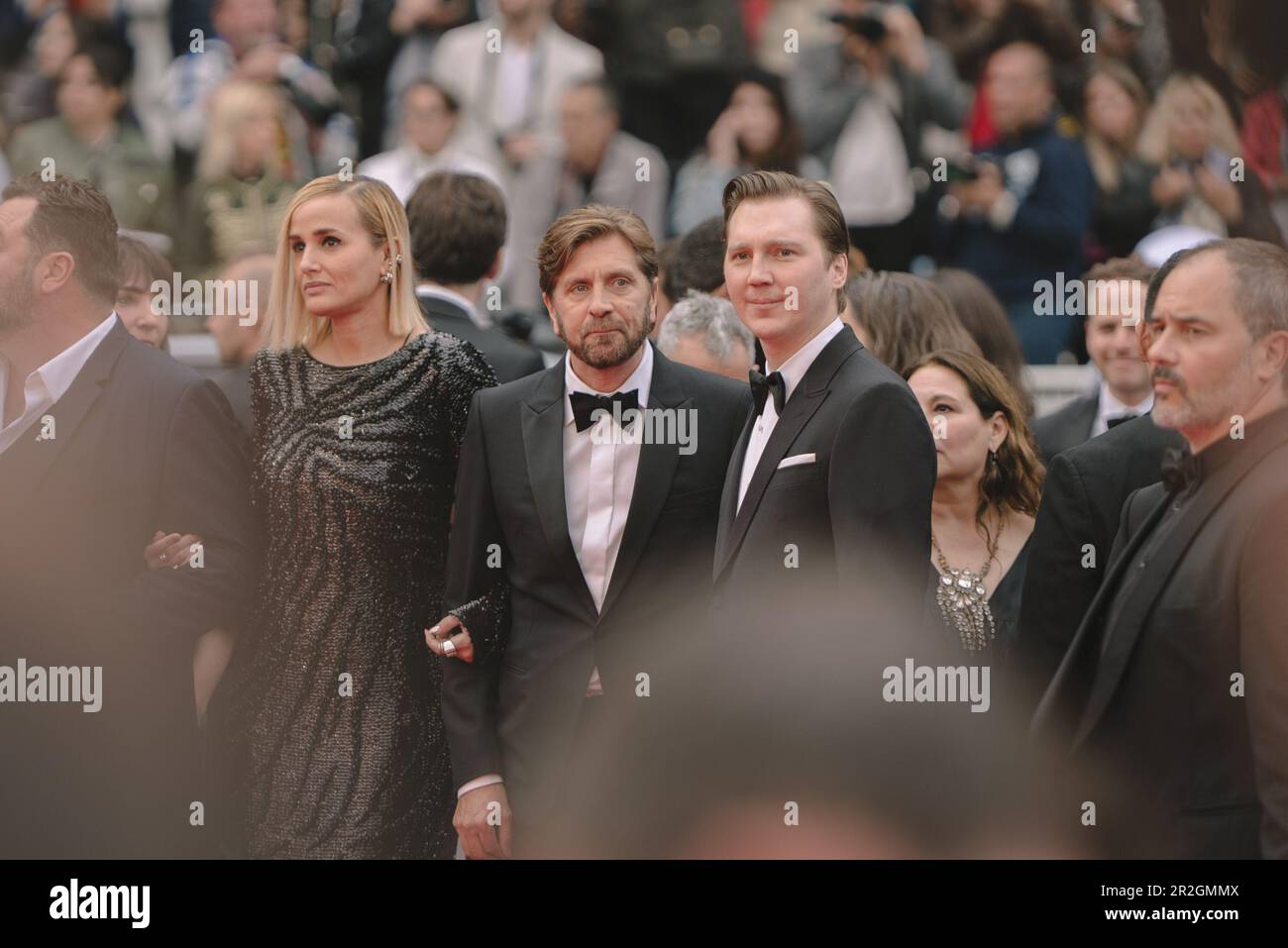 Cannes, France. 19th May, 2023. CANNES, FRANCE - MAY 19: Members of the Jury Paul Dano ...