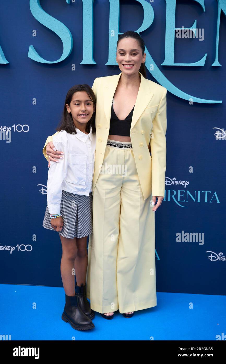 Madrid. Spain. 20230519, Clarice Alves attends ´The Little Mermaid ...