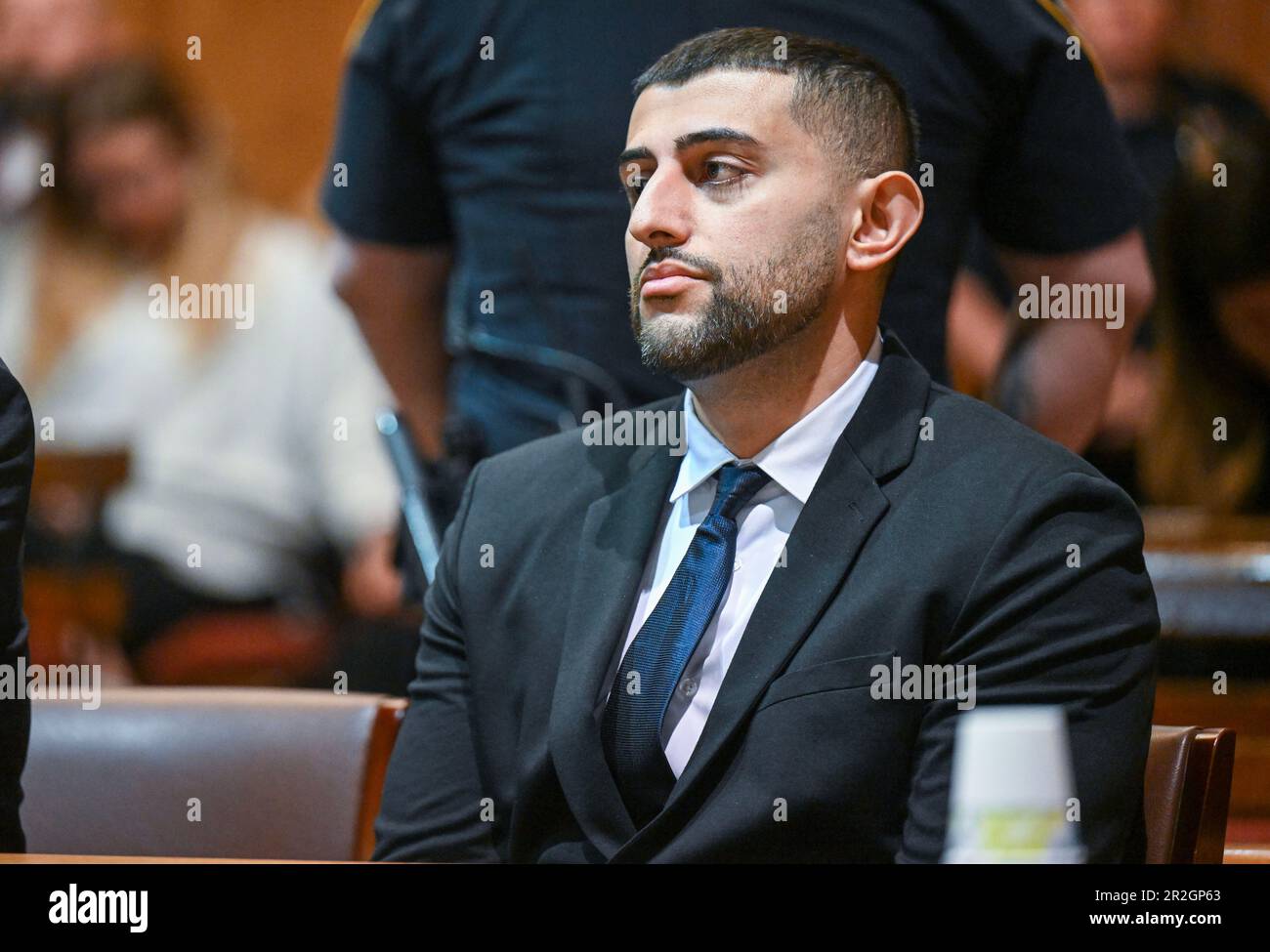 Schoharie, New York, USA. 17th May, 2023. NAUMAN HUSSAIN, who ran the ...