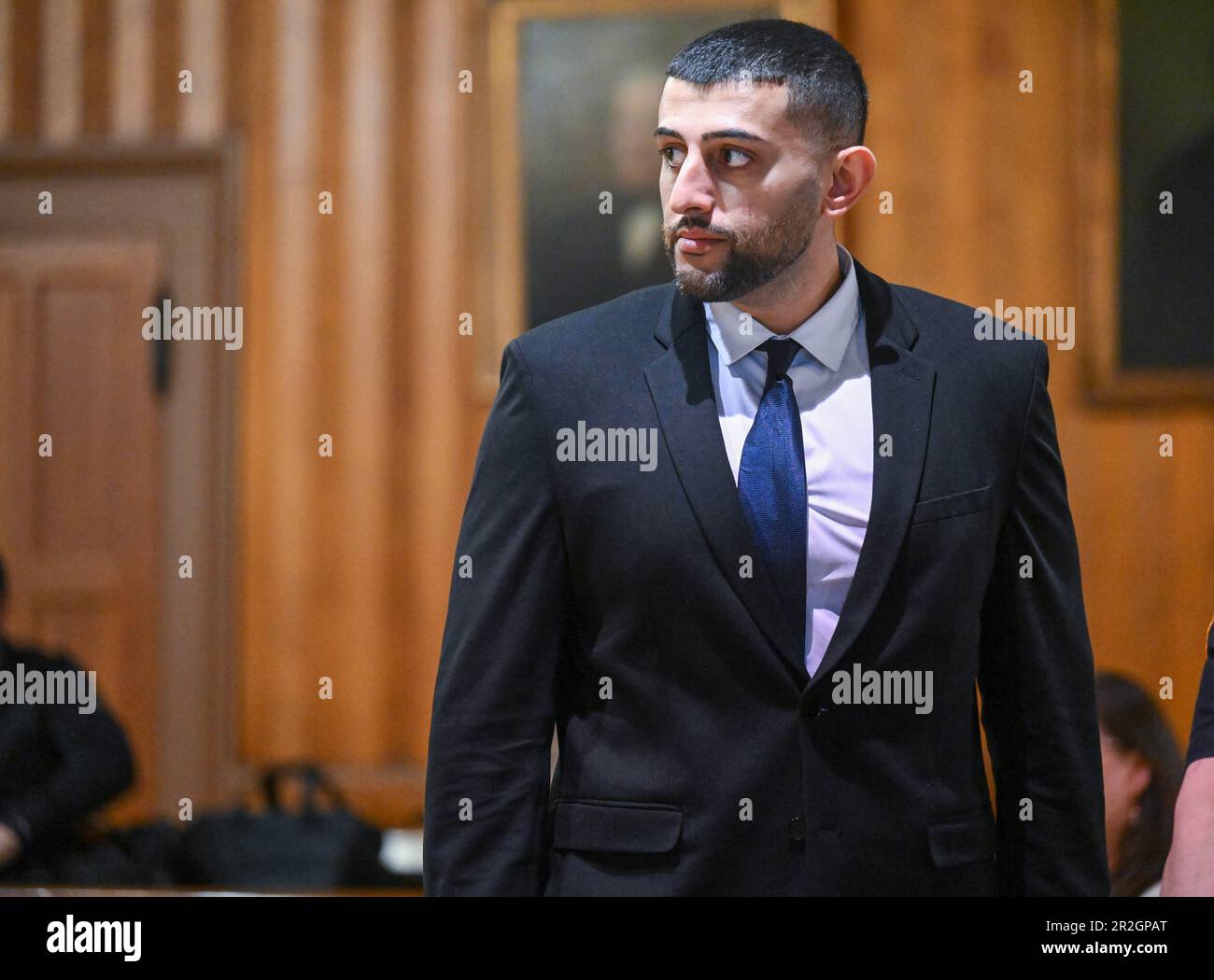 Schoharie, New York, USA. 17th May, 2023. NAUMAN HUSSAIN, who ran the ...